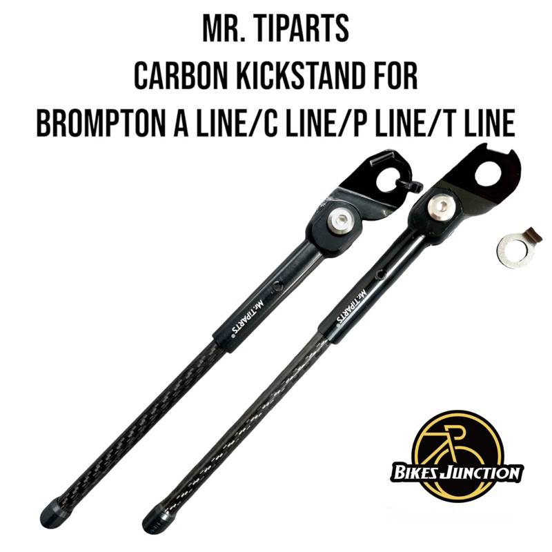 [SG LOCAL STOCK] Mr. TiPARTS Carbon Kickstand Aluminum Kickstand For ...