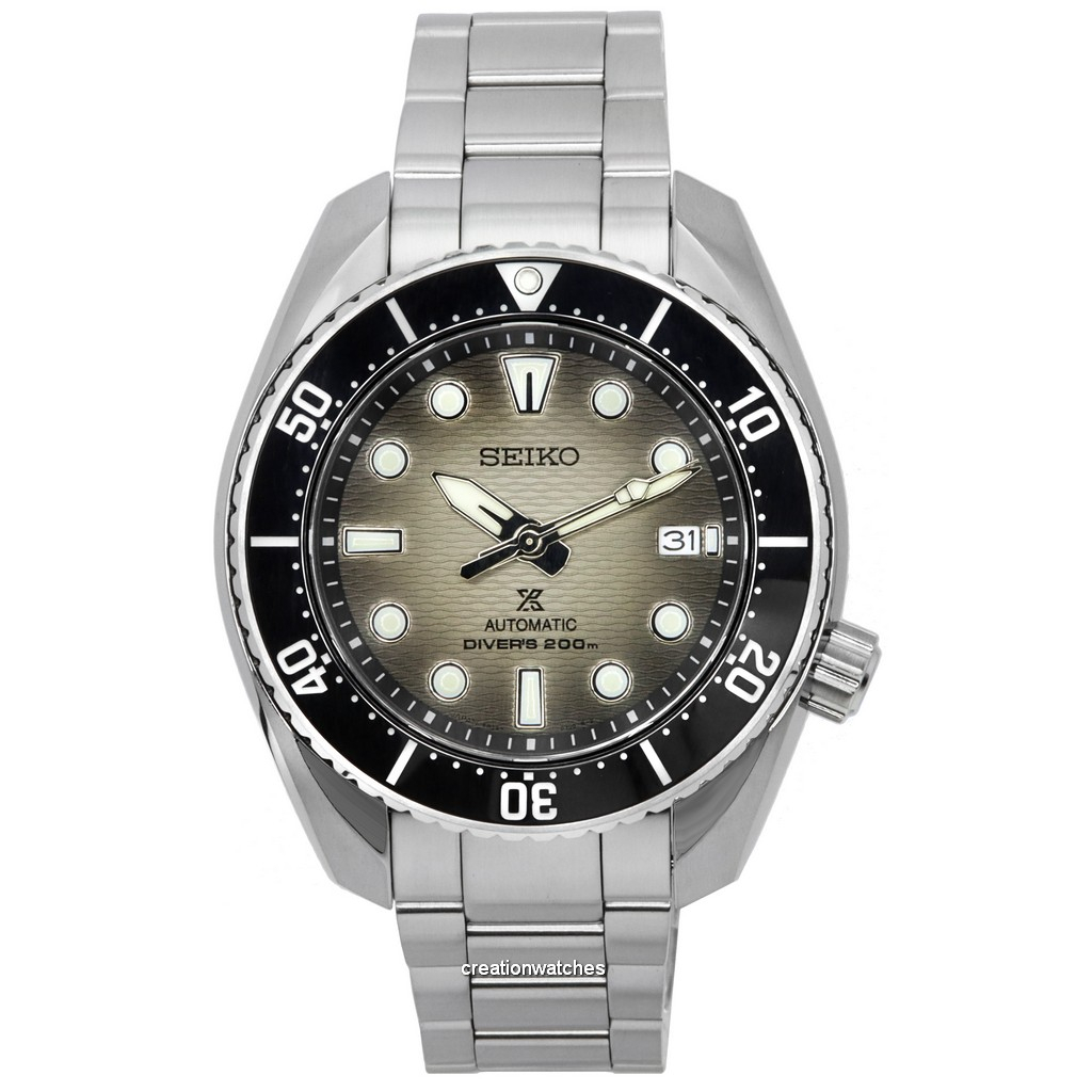 Seiko Prospex Sea King Sumo Dark Grey Gradation Dial Automatic Diver's ...