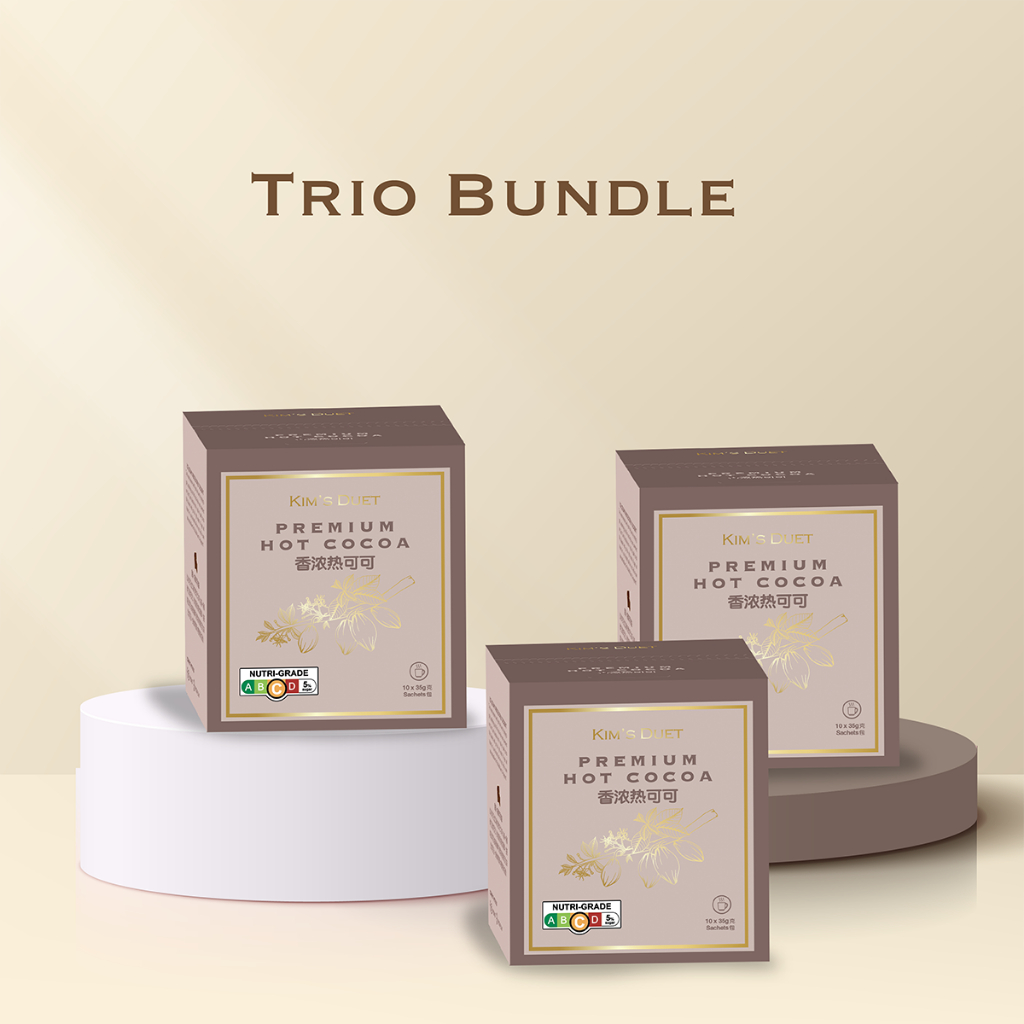 [Trio Bundle] KIM'S DUET Premium Hot Cocoa | Shopee Singapore