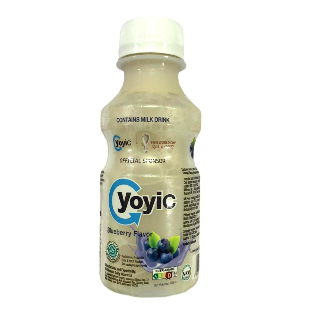 YOYIC 130ML X 24 Blueberry Flavor | Shopee Singapore