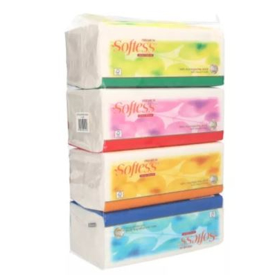 Softess Softpack Tissue 2Ply - 10 x 200 s | Shopee Singapore