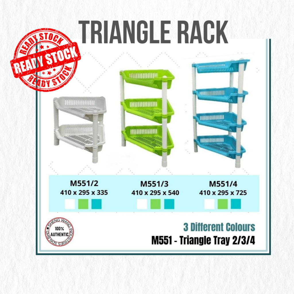 Plastic Triangle Tray / Triangle Rack / Kitchen Rack / Bathroom Rack ...