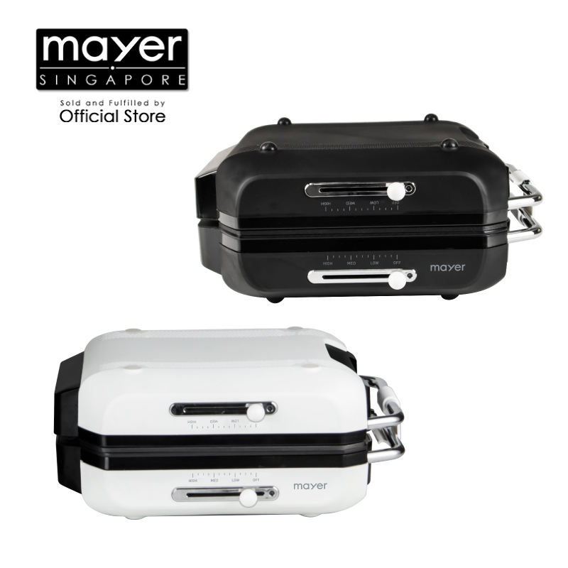 Mayer Multi-Functional Ceramic Cooker with Grill MMCCG206 - Black ...