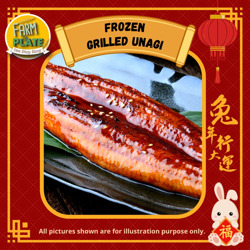 [Farm To Plate] Frozen Grilled Unagi Kabayaki 320g | Shopee Singapore