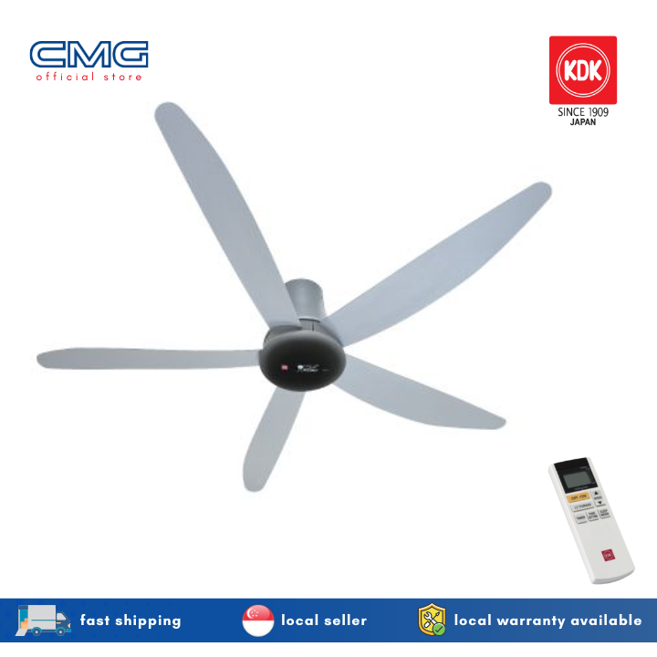 *Basic Installation!* KDK 60" DC Motor Ceiling Fan T60AW (Energy Saving ...
