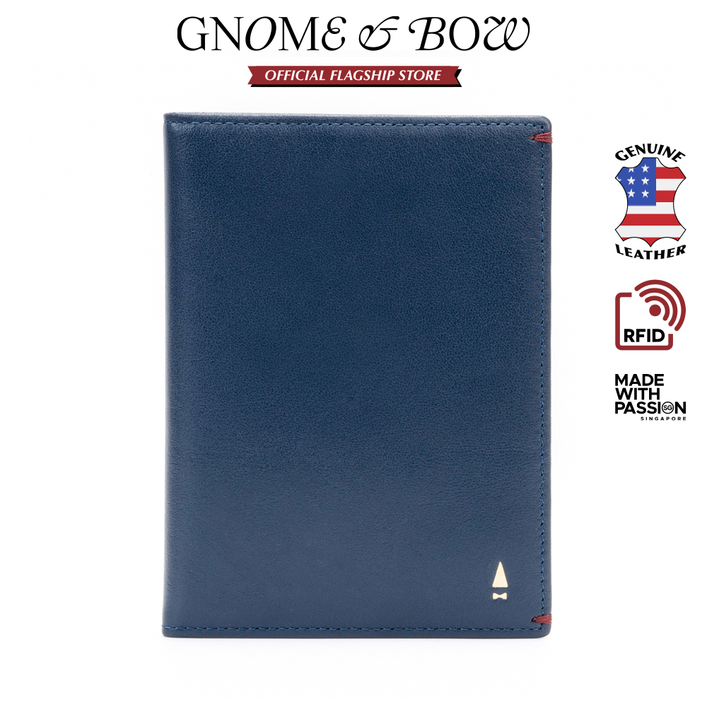 GNOME & BOW Gulliver Cash & Coin Passport Wallet Women Men (100% ...