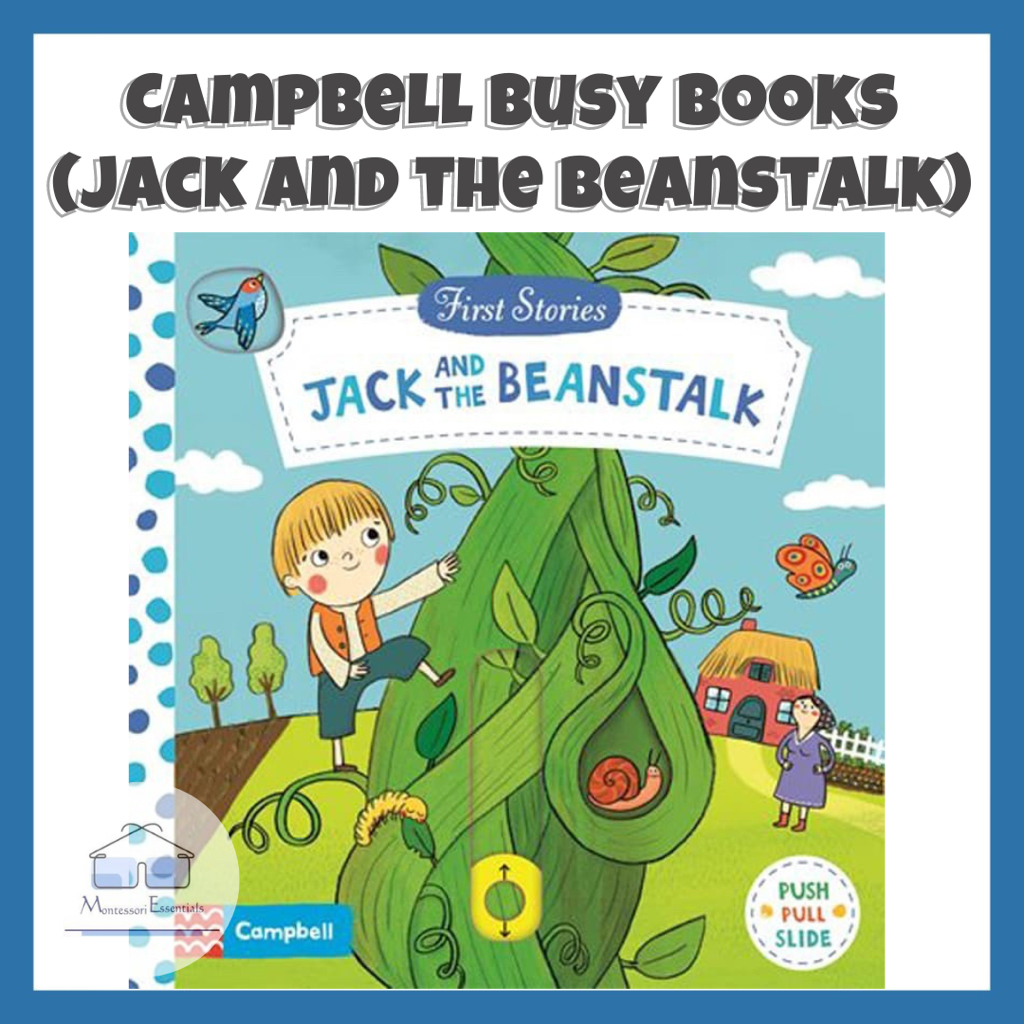 (Jack and the Beanstalk) Campbell Busy Book Series Interactive Board ...