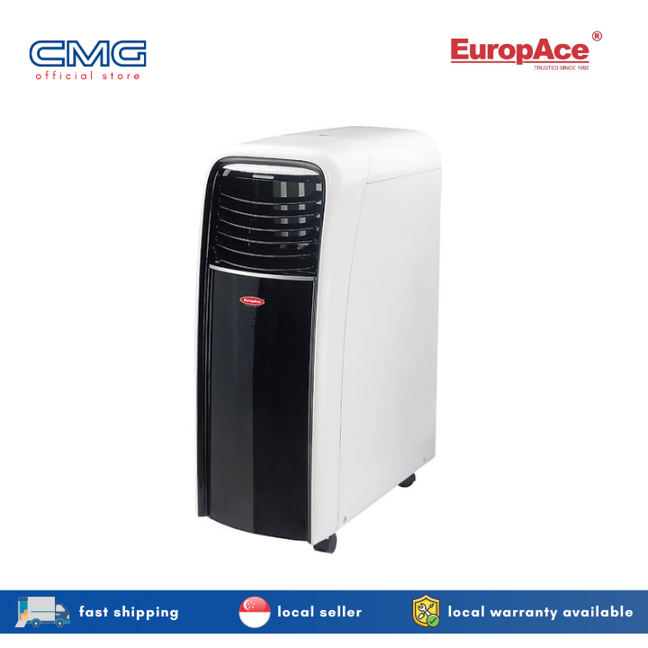 EuropAce 12000 BTU 3-in-1 Portable Aircon with Dehumidifier function ...