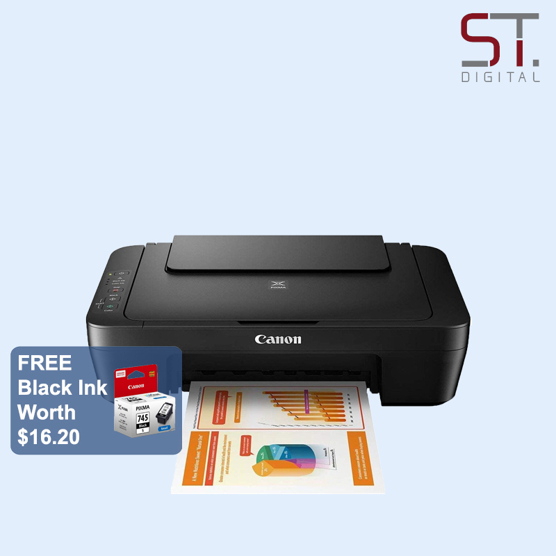 [Local Warranty] Canon PIXMA MG3070S Compact Wireless All-In-One Inkjet ...