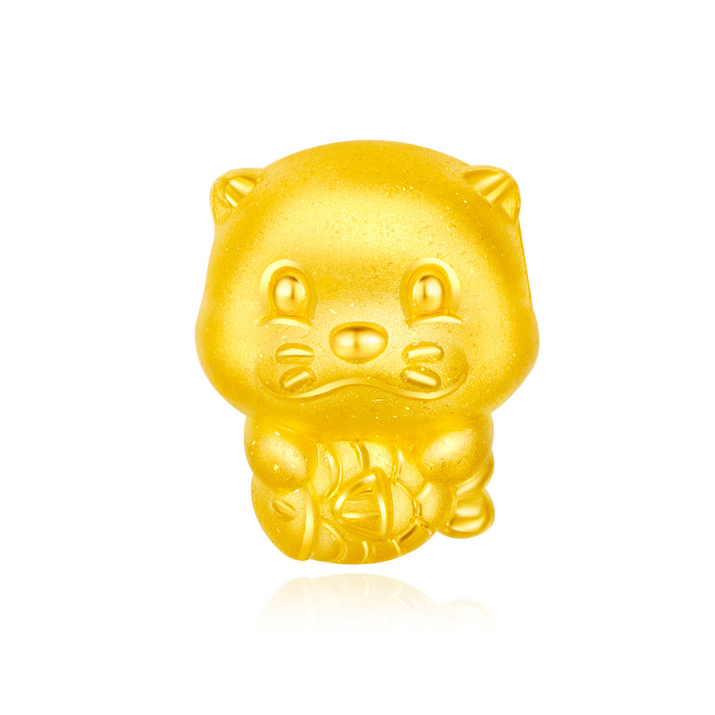 [Singapore Exclusive] CHOW TAI FOOK 999 Pure Gold Charm - Otter R33088 ...