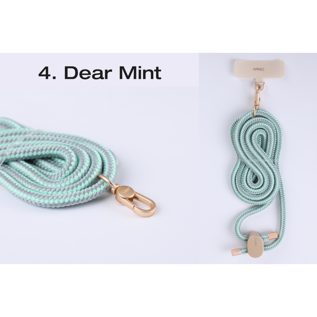 ARNO Phone Strap 'ANY+Strap' (Patch+Carabiner+Strap / 25 Types) | Shopee Singapore