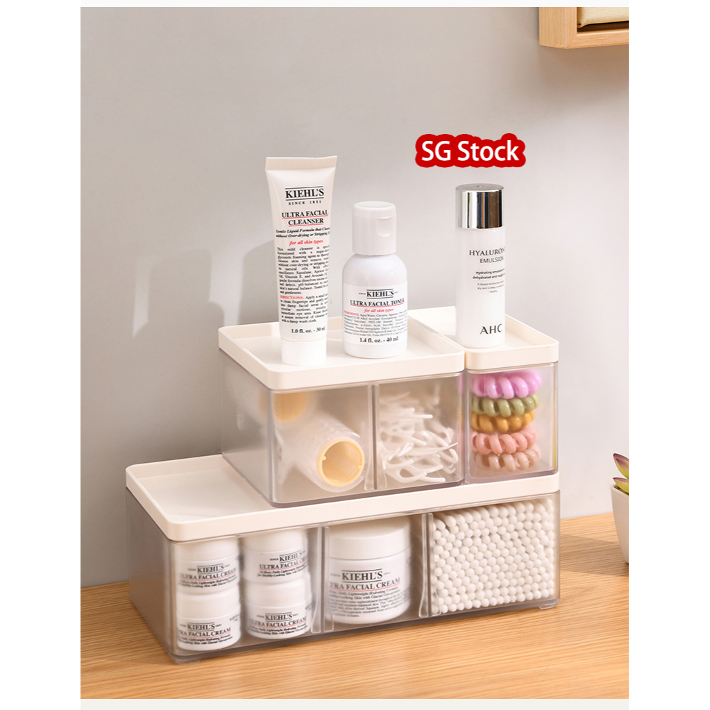 Art Living Multipurpose Stackable Desk Storage Box Organizer For Masks ...