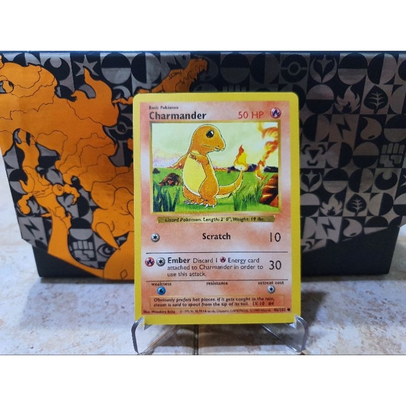 Base set - Shadowless Charmander | Shopee Singapore