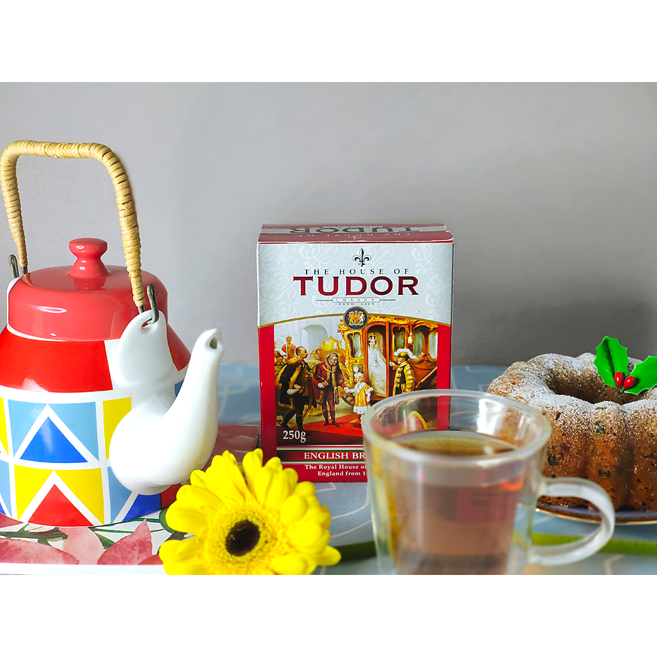 House of Tudor English Breakfast Premium Ceylon Black Tea Loose Leaf ...