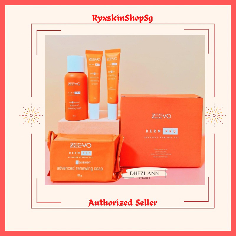 ZEEVO Derm Pro Renewal Set (BUY1 GET 1 FREE) | Shopee Singapore