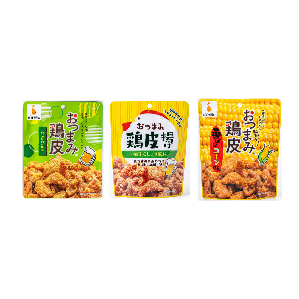 Chicken Skin Snack 50g (NEO FOODS Takemori)(Direct From Japan)/ [Yuzu ...