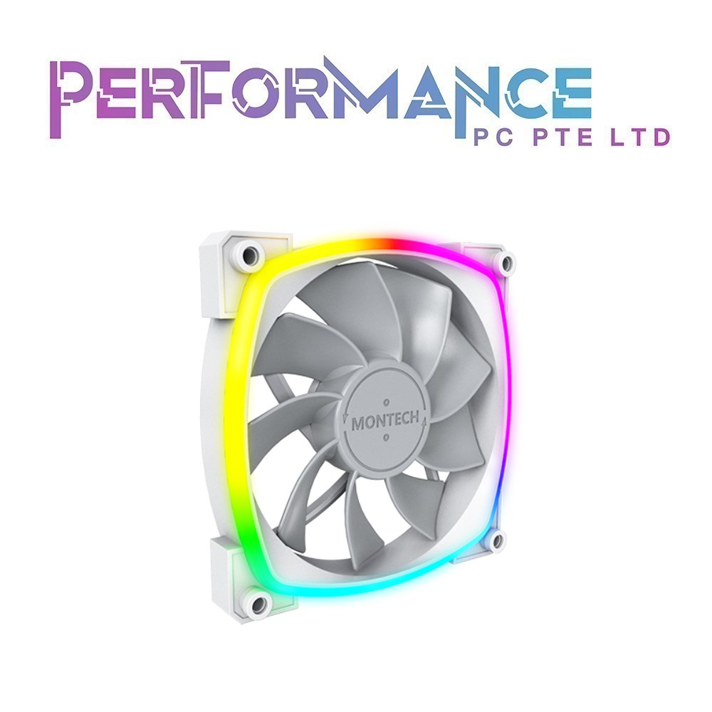 MONTECH RX120 ARGB PWM fan Black (3 YEARS WARRANTY BY TECH DYNAMIC PTE ...
