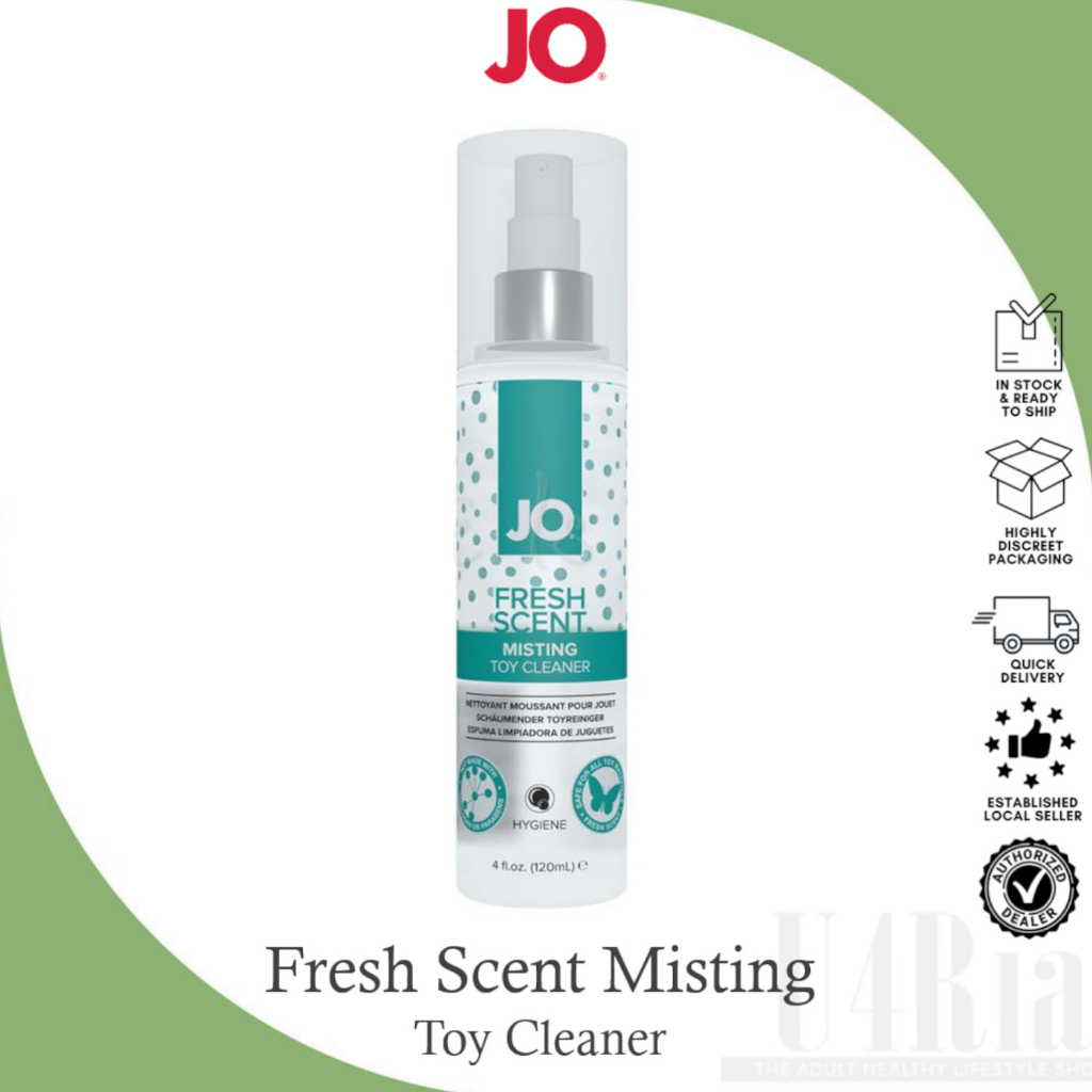 System JO Misting Fresh Scent Hygiene Toy Cleaner 120 ML 4 FL OZ (Exp ...