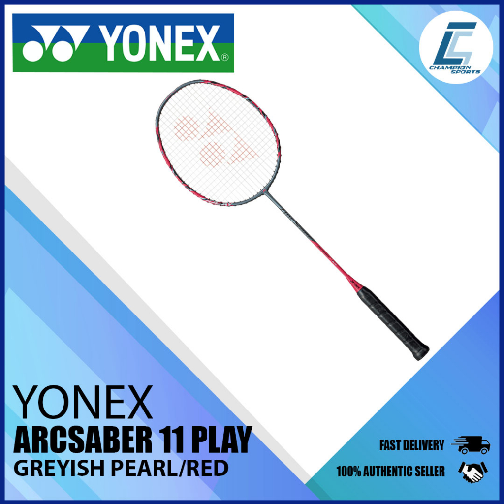 Yonex Arcsaber 11 Play Strung Badminton Racket (4U5) (ARC11-PLEX) (QQ2 ...
