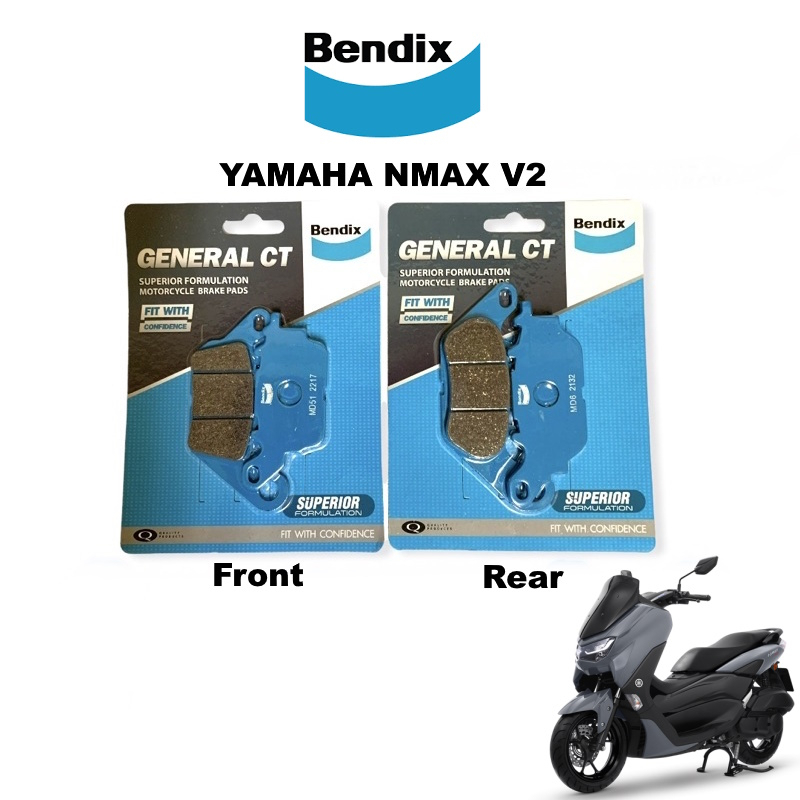 [SG Local Stock] Bendix Original Brake Pads Nmax v2 / Turbo Pad ...