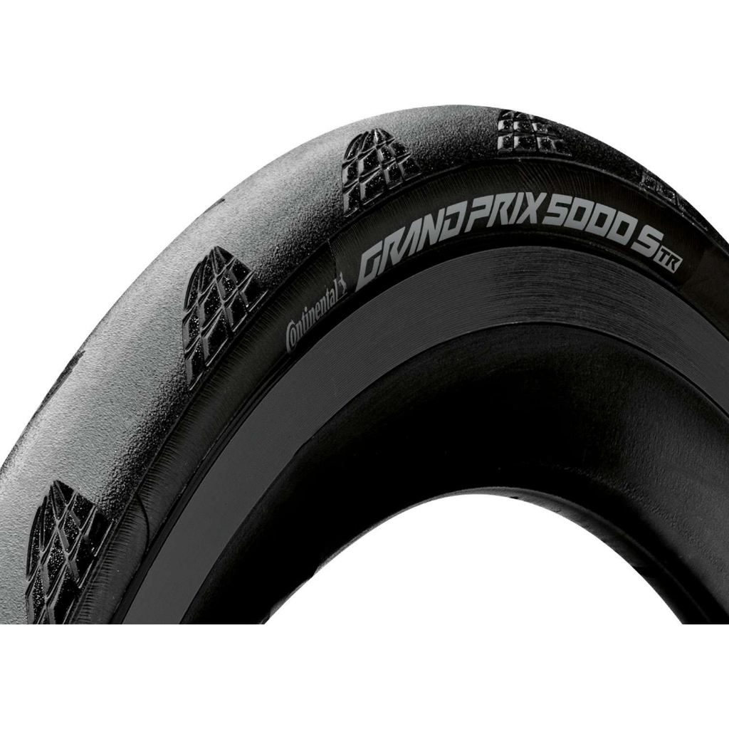 Continental GP5000 S TR Tubeless Ready Black Road Bike Tyre Made In ...