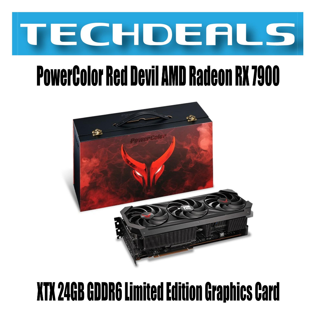 PowerColor Red Devil AMD Radeon RX 7900 XTX 24GB GDDR6 Limited Edition ...