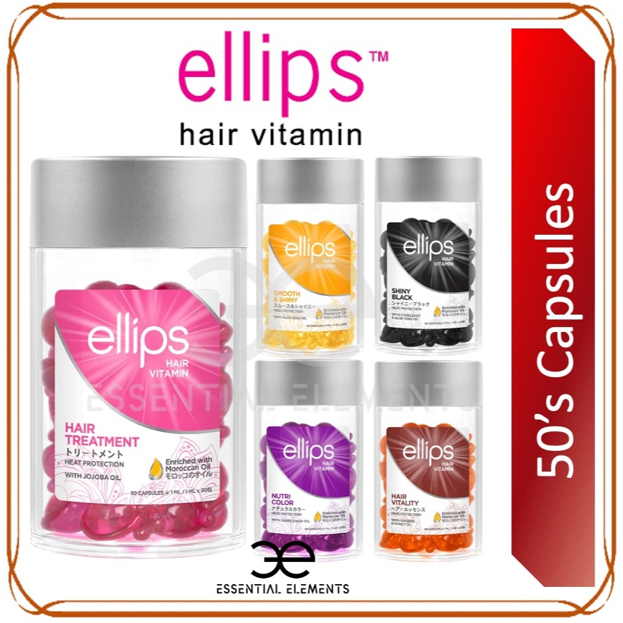 Ellips Hair Vitamin Oil Capsule 50s Treatment Care Smooth Shine ...