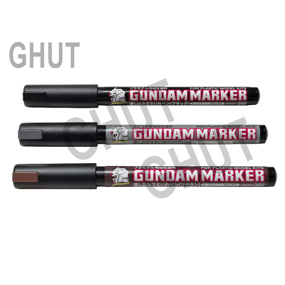 Mr.Hobby GUNDAM MARKER - Pour Type Marker for Panel Lining (GM301 ...