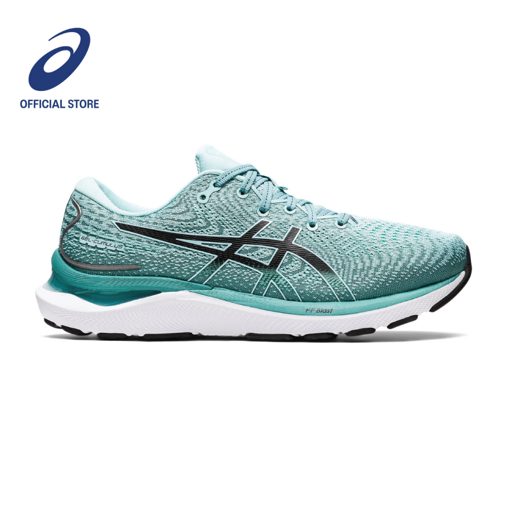 ASICS Women GEL-CUMULUS 24 Running Shoes in Oasis Green/Black | Shopee ...