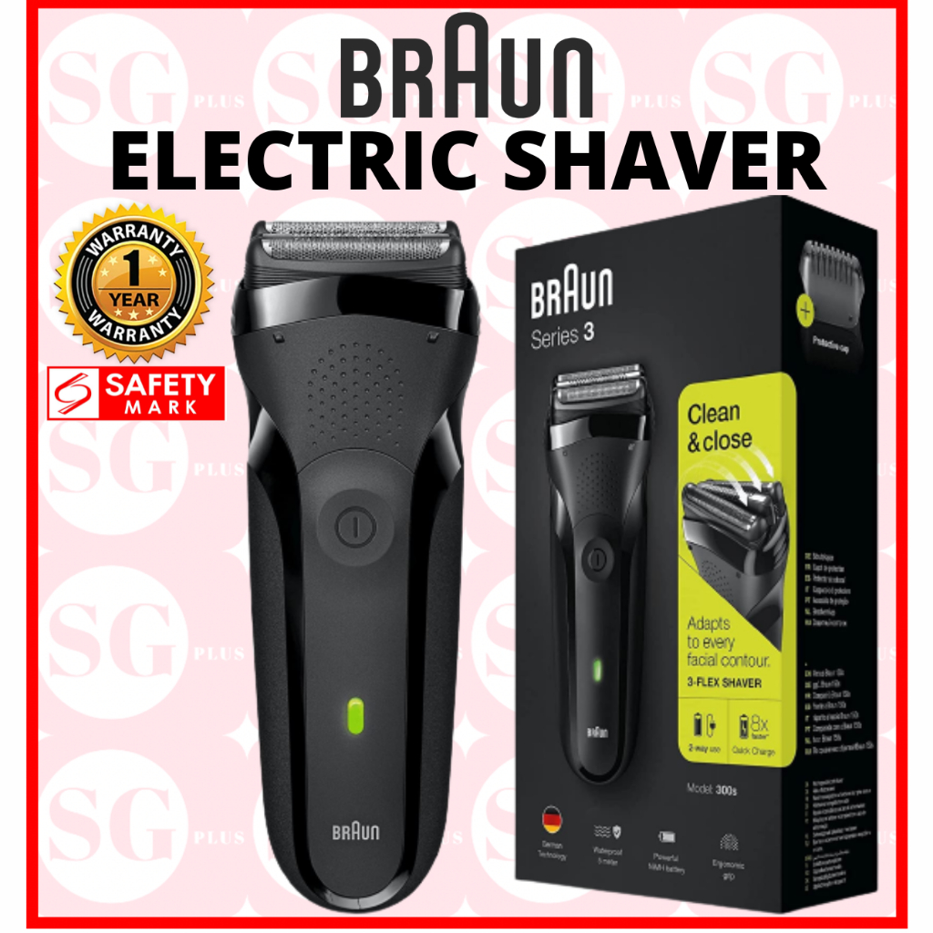 Braun Series 3 300s Electric Shaver | Shopee Singapore