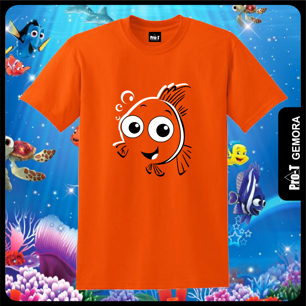 NEMO FINDING DORY FACE T-SHIRT - KIDS & ADULT SIZE AVAILABLE | Shopee ...