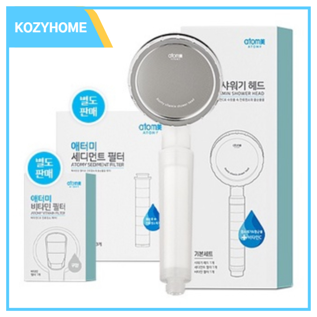 Korea Atomy Shower Head / Sediment Filter / Vitamin Filter Unscented ...