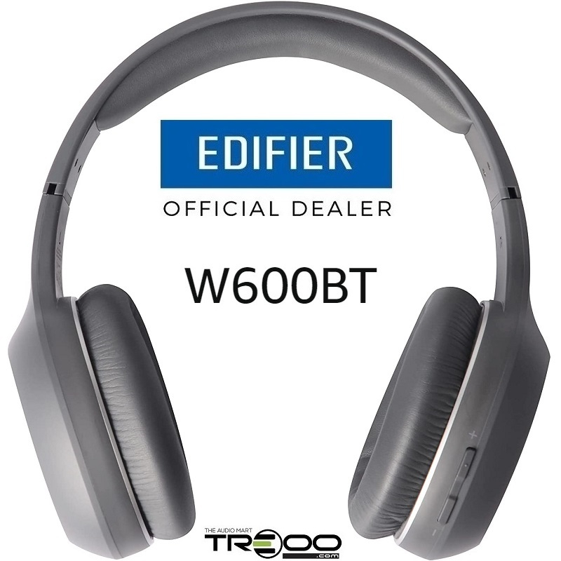 Edifier W600BT Wireless Bluetooth Over-Ear Headphone with Mic | Shopee ...