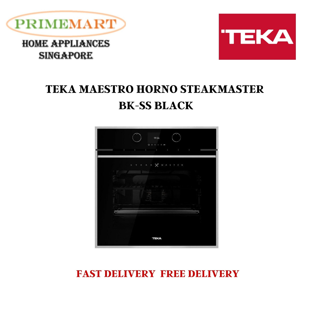 TEKA MAESTRO HORNO STEAKMASTER BK-SS BLACK - 2 YEARS LOCAL WARRANTY ...