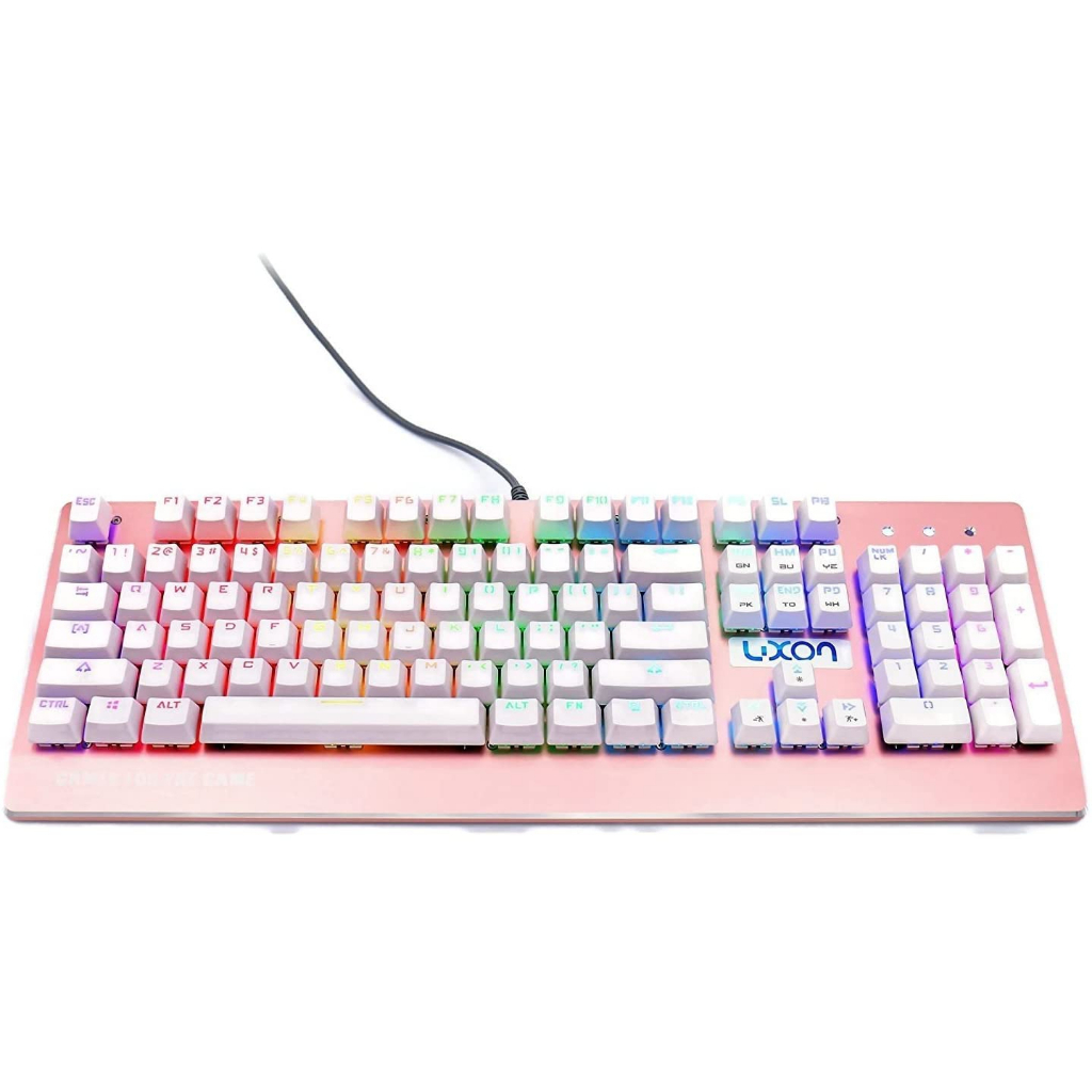 LUXON Mechanical Keyboard, Luxon Fully RGB Backlit Gaming Keyboard ...