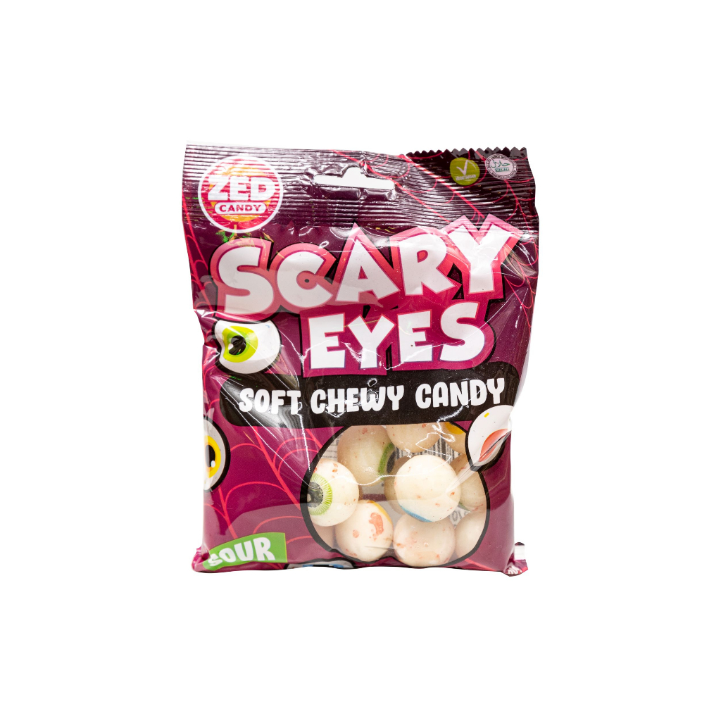 ZED SCARY EYES SOFT CHEWY CANDY 90G | Shopee Singapore