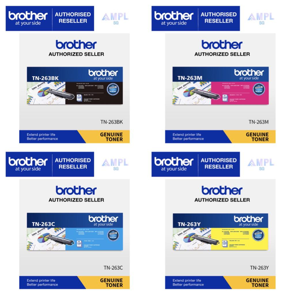 Genuine Brother TN-263 Toner TN263 263 For HL-L3230CDN,HL-L3270CDW,DCP ...