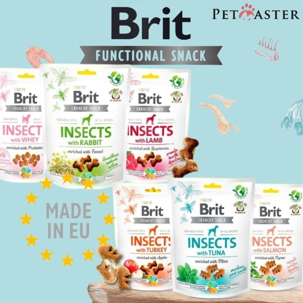 Brit Care Crunchy Cracker Dog Treats 200g (3 Packs) | Shopee Singapore
