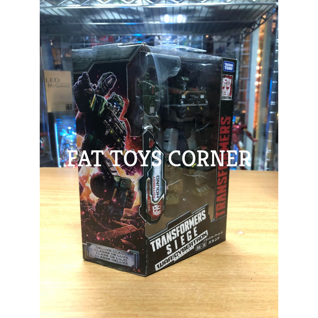 Transformers War For Cybertron WFC Siege Deluxe Class SG-12 Hound ...