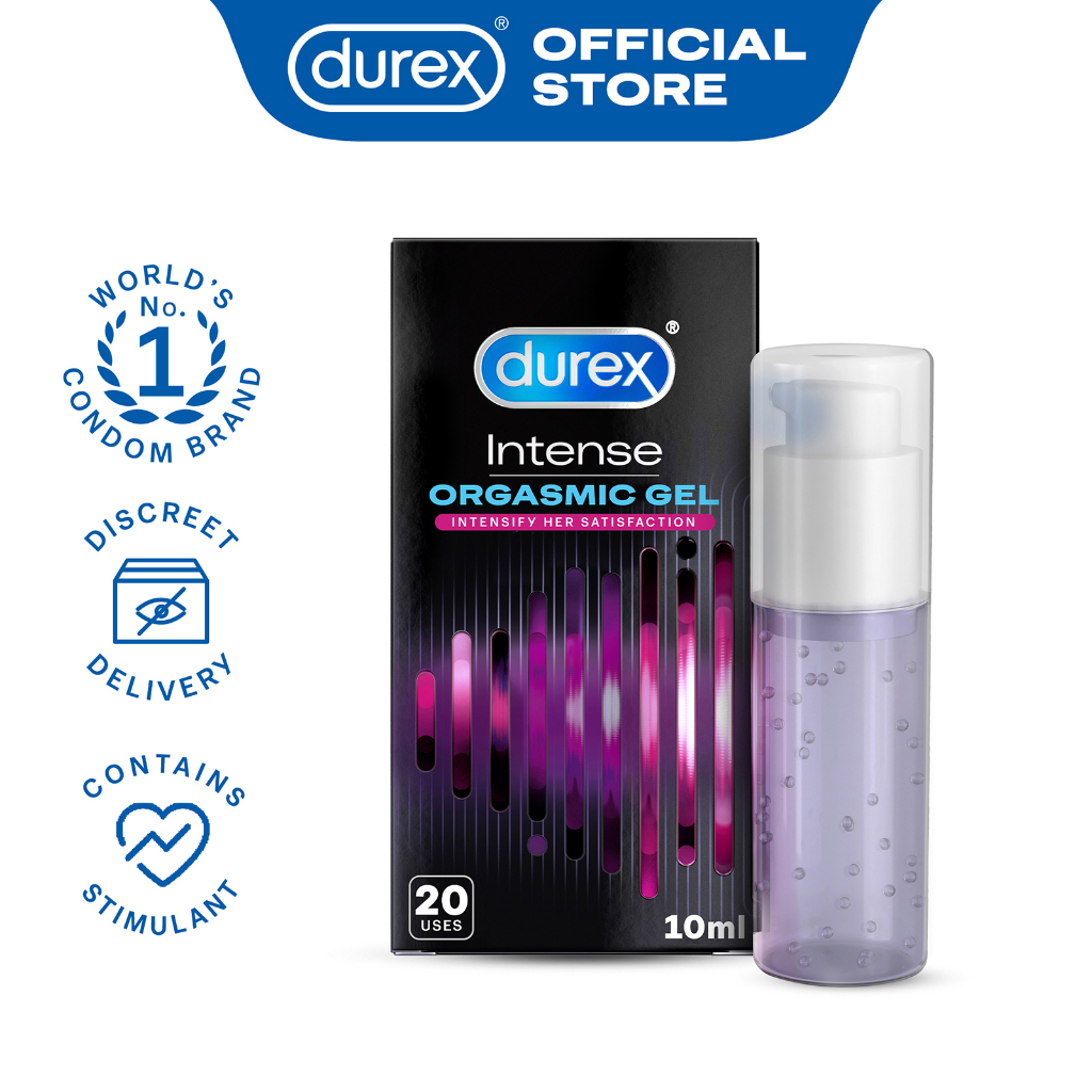 Durex Intense Orgasmic Gel Lube 10ML (For Women) - Apply 2 drops | Shopee Singapore