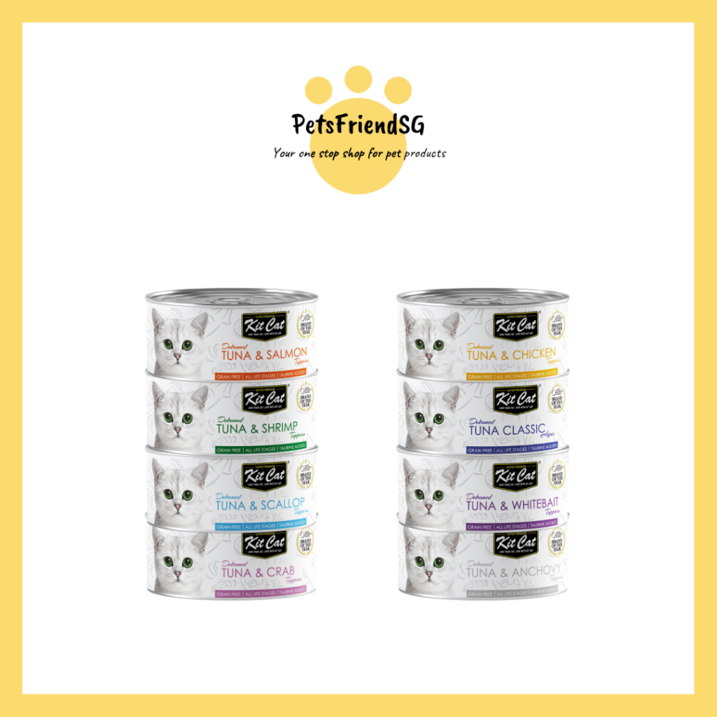 Kit Cat 80g Toppers - Tuna | Shopee Singapore