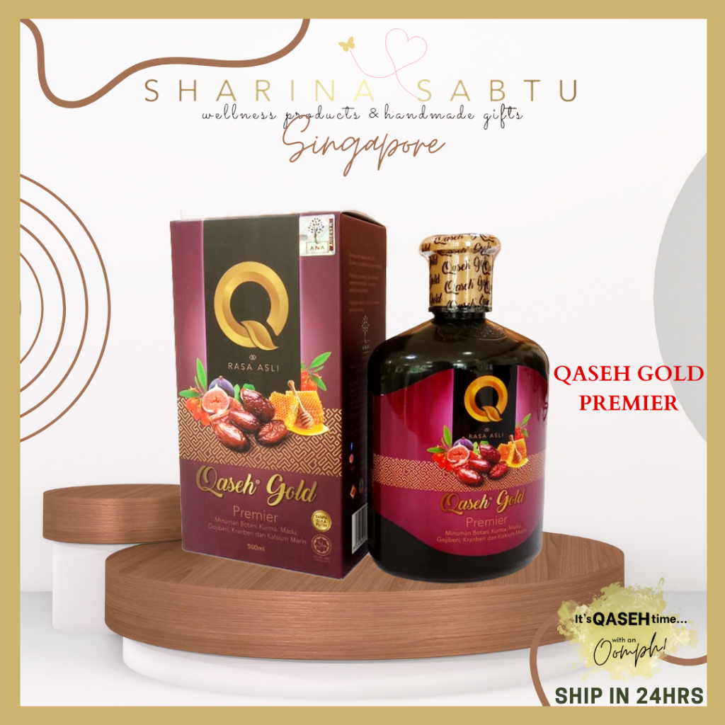 🇸🇬 ⭐ 500ml QASEH GOLD PREMIER (TopUp Nutrition: Above 40 men & women ...