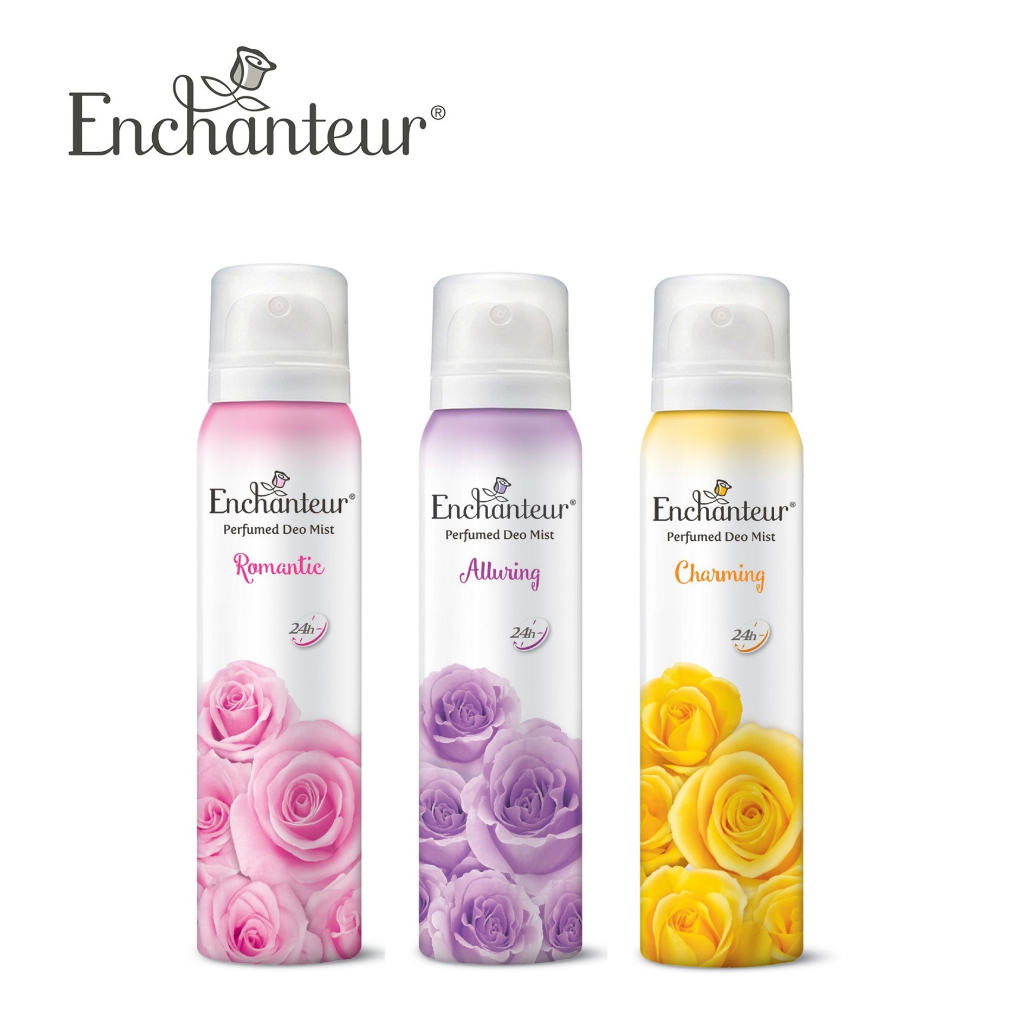 [Bundle of 2] ENCHANTEUR Perfumed Deodorant Mist 75ml x2 | Shopee Singapore