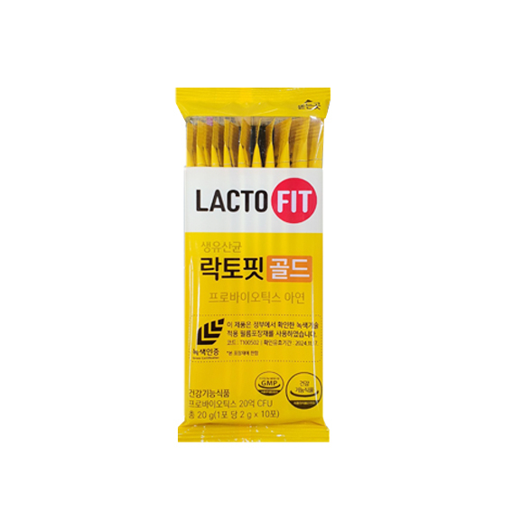 LACTO FIT Probiotics Gold 5x 10 Sachet lactofit korea 10/30/50 sticks ...
