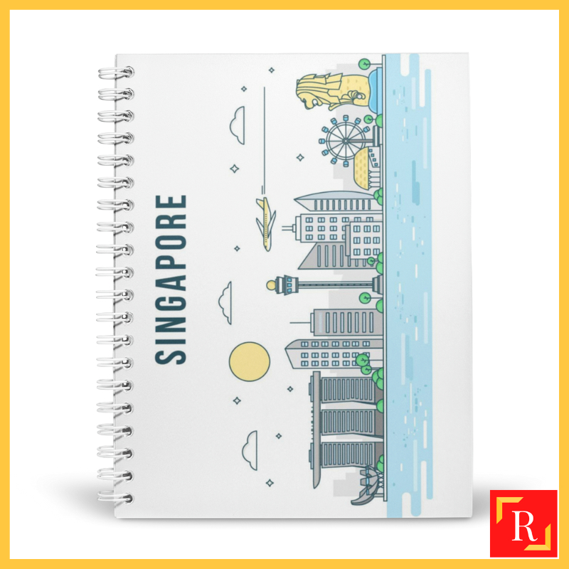 Spiral Notebook/Double Ring Notebook-(A4/A5 | Line/Blank | 80gsm ...