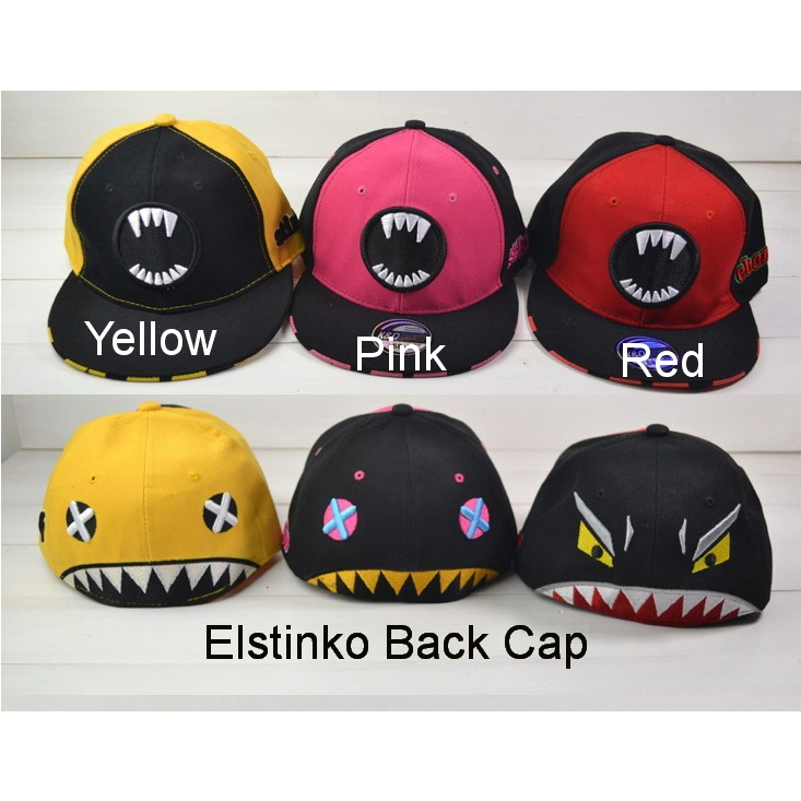 [SG]Elstinko Cap Maki Cookie Monster Kpop Town Hat Snapback Cute Comic ...