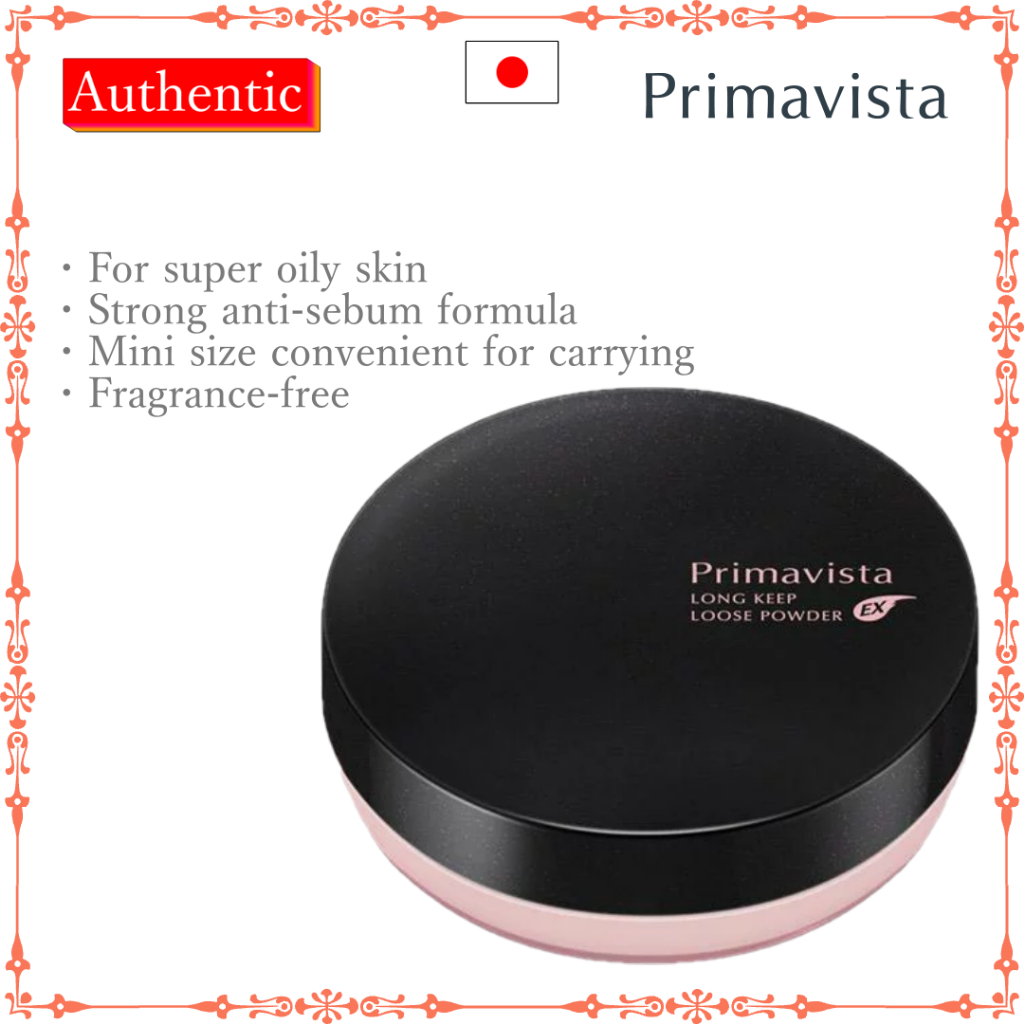 Kao Sofina Primavista face powder BLACK PRIMA Long Keep Loose Powder EX ...