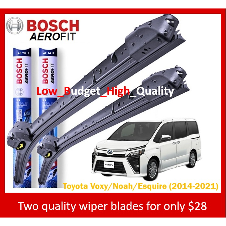 Bosch Aerofit Car Wiper Set for Toyota Noah / Voxy / Esquire (2014 ...