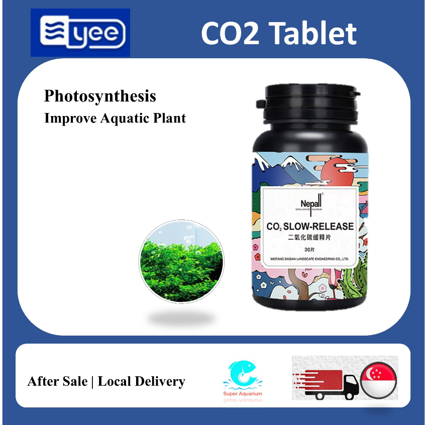[YEE] Nepall Co2 Slow-release Tablets, Improve Aquatic Plants, Aquarium Supplies Carbon Dioxide ...