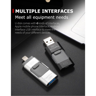4 in 1 OTG USB Flash Drive 16GB/32GB/64GB/128GB/256GBPendrive Memory ...